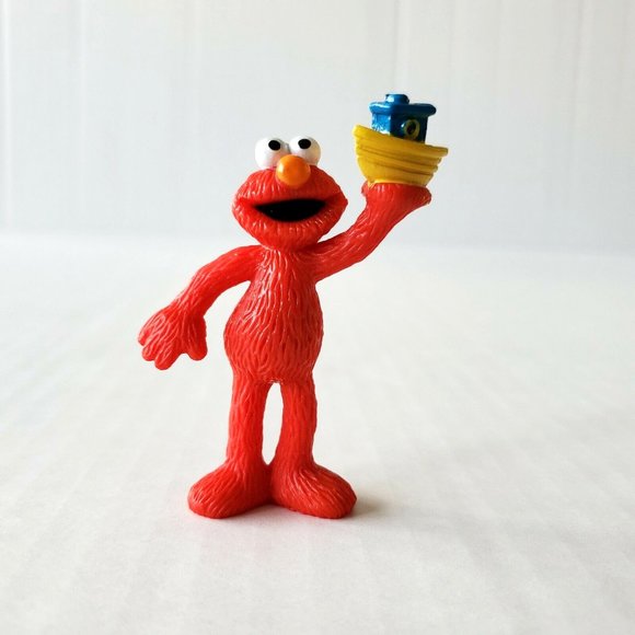 Sesame Street | Toys | Sesame Street Tyco Elmo W Tug Boat Pvc Figure ...